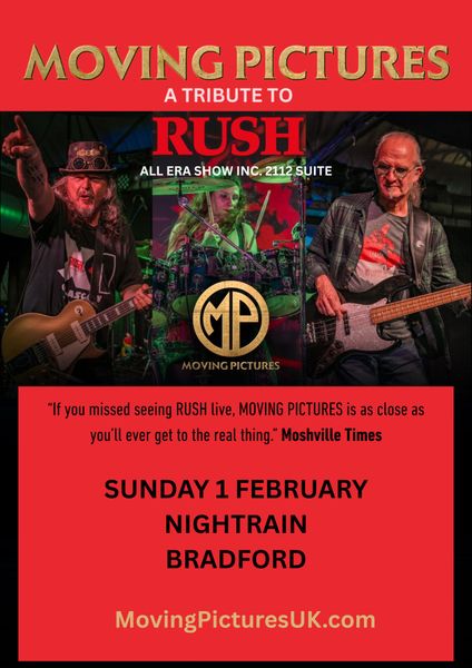 MOVING PICTURES - RUSH TRIBUTE