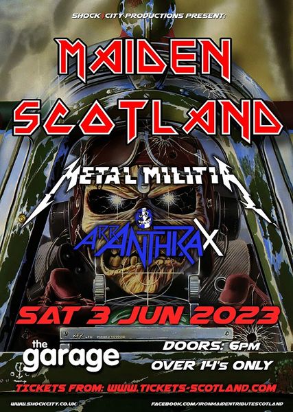 Maiden Scotland & Metal Militia