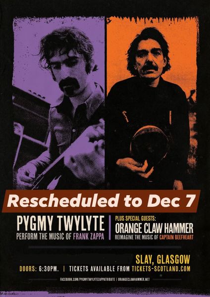 Pygmy Twylyte plus special guests Orange Claw Hammer