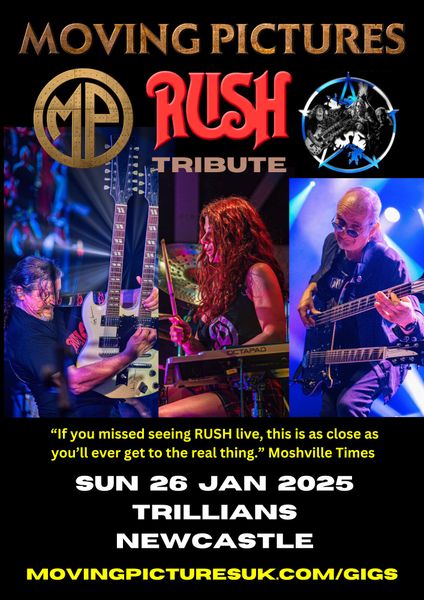 MOVING PICTURES - RUSH TRIBUTE