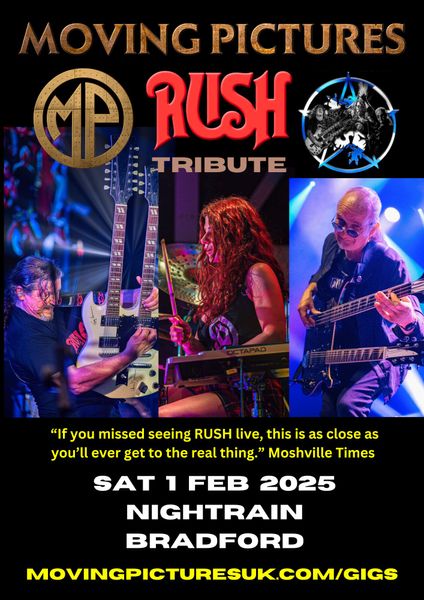 MOVING PICTURES - RUSH TRIBUTE