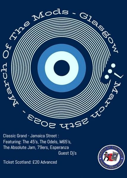 March Of The Mods 2023 * Tickets now available on the door from 2pm