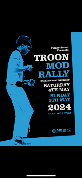 Friday Street 2024 Troon Mod Rally - Weekend Ticket
