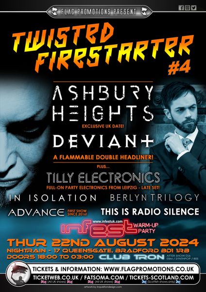 TWISTED FIRESTARTER # 4 - INFEST WARM UP PARTY