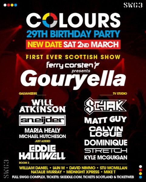 Colours 29th Birthday Party