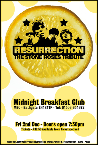 Resurrection Stone Roses Tribute